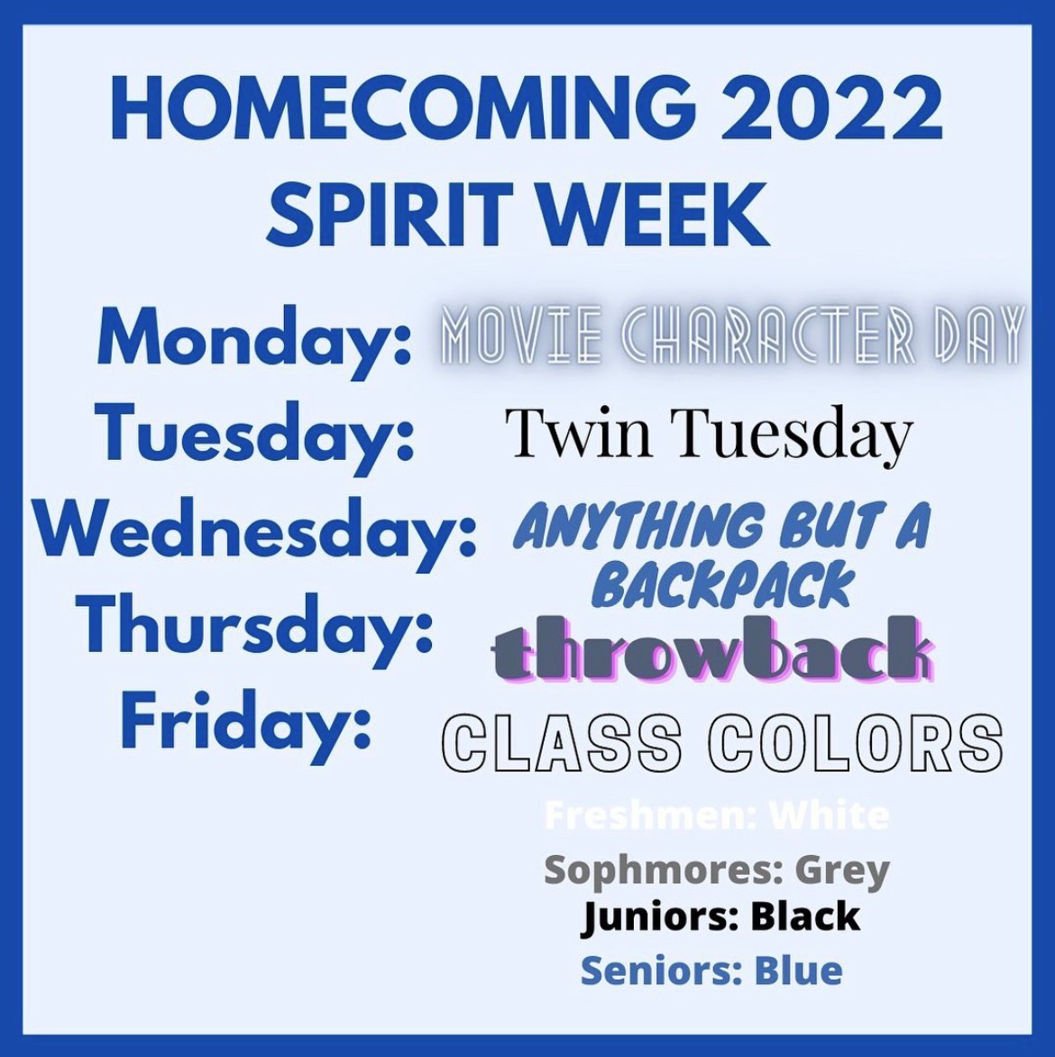HomeComing Activities | James Hubert Blake HS
