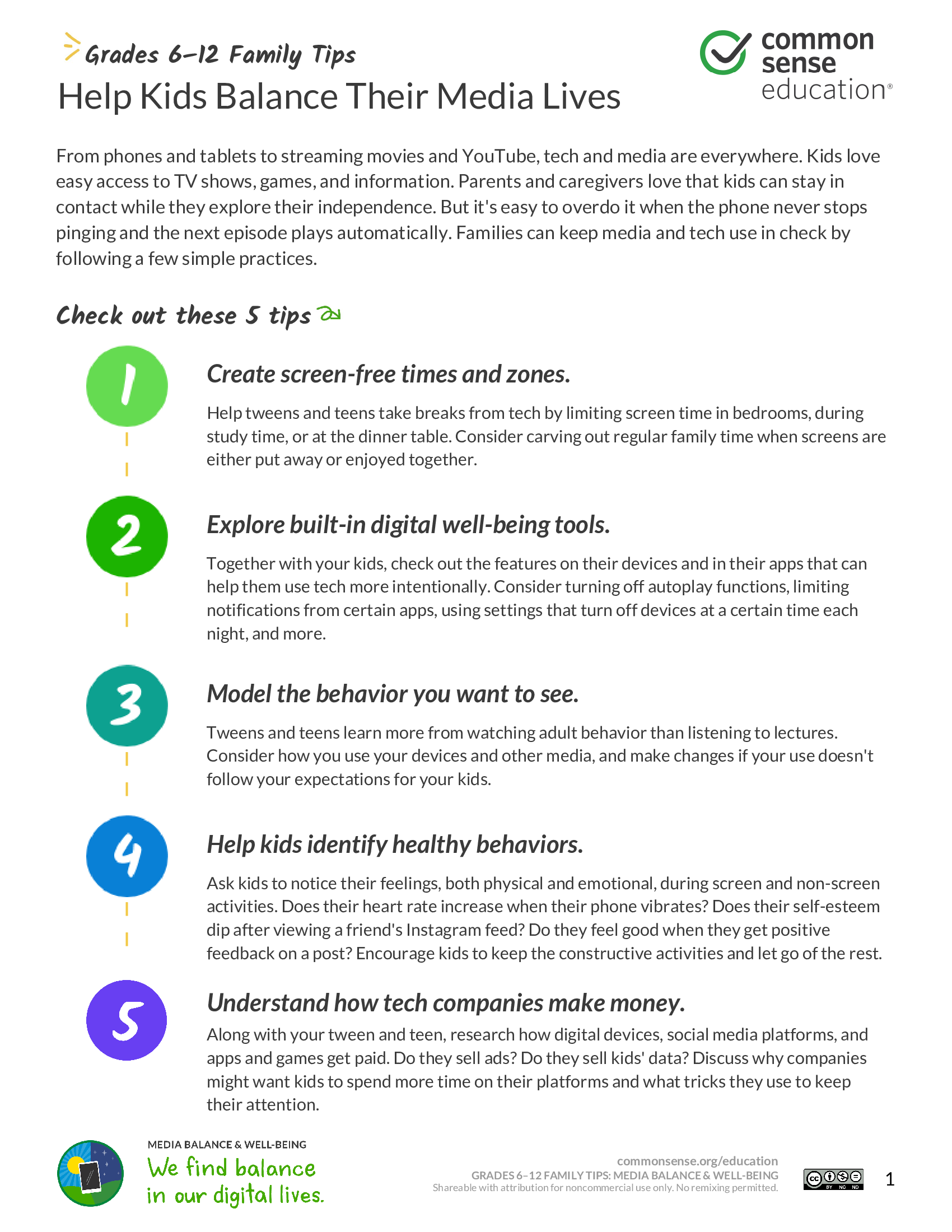 media balance | Cabin John MS
