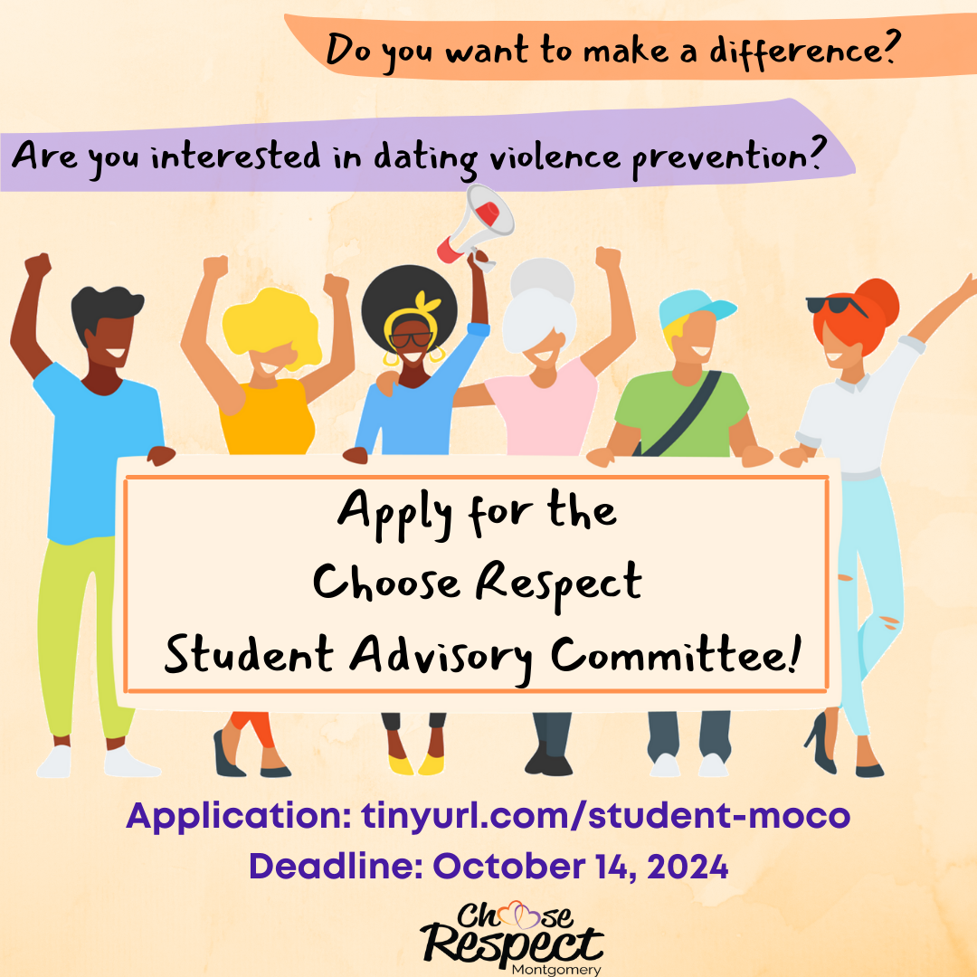 Choose Respect Student Advisory Council | Montgomery County Public ...