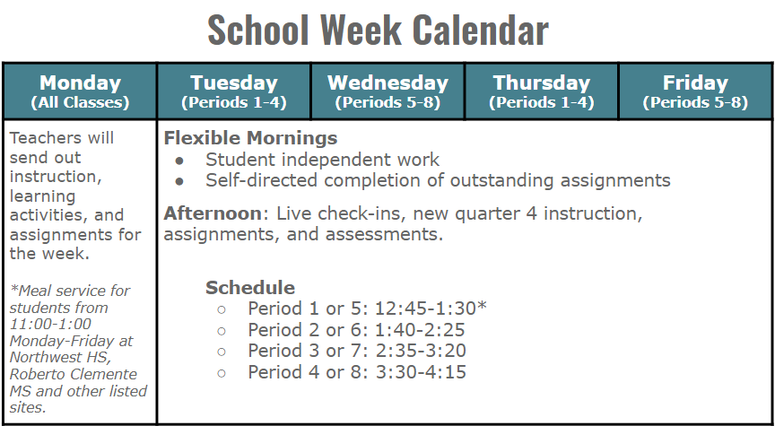 Online School Calendar | Kingsview MS