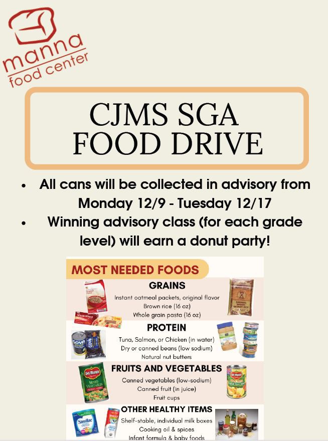 Food Drive | Cabin John MS