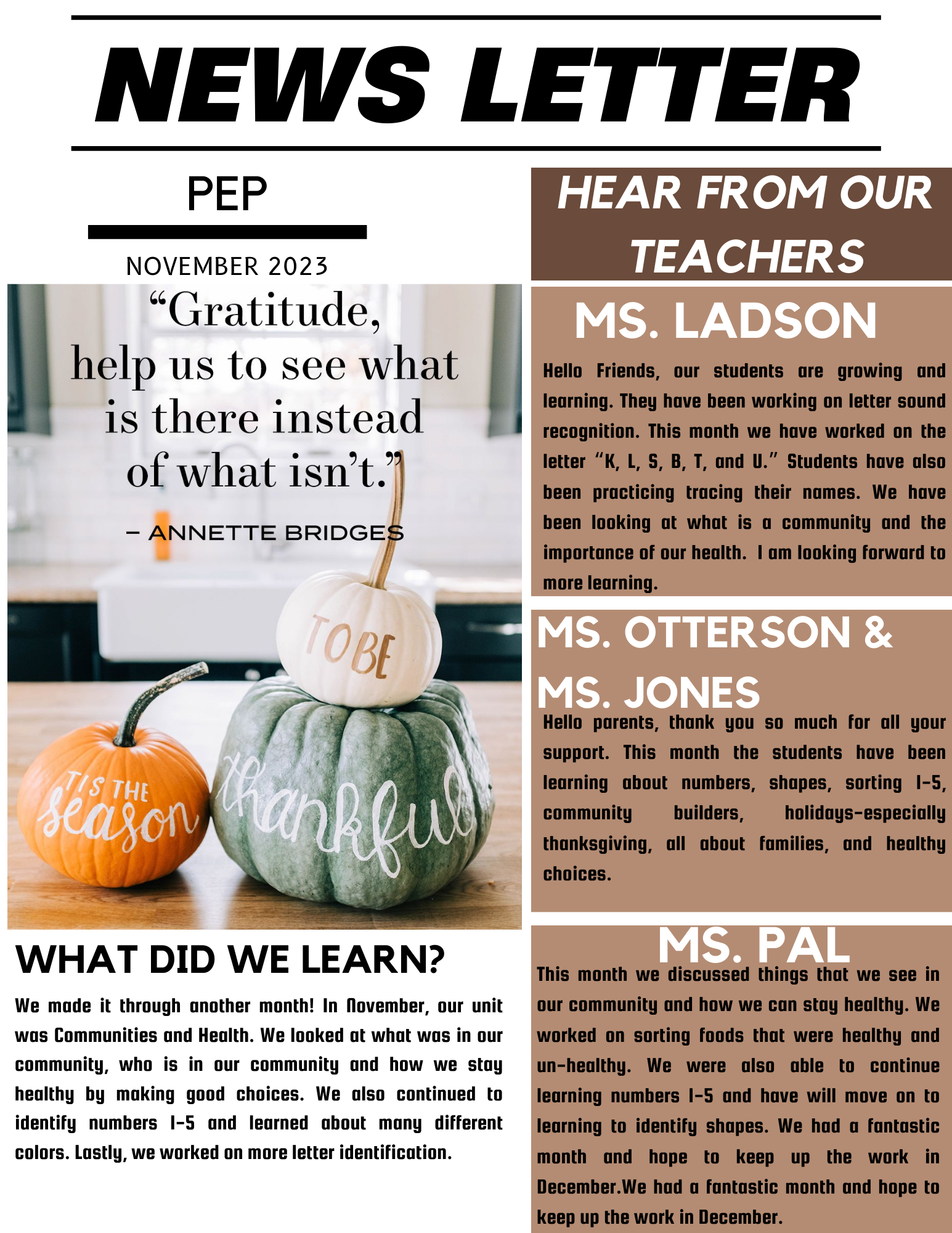 PEP | Burnt Mills ES