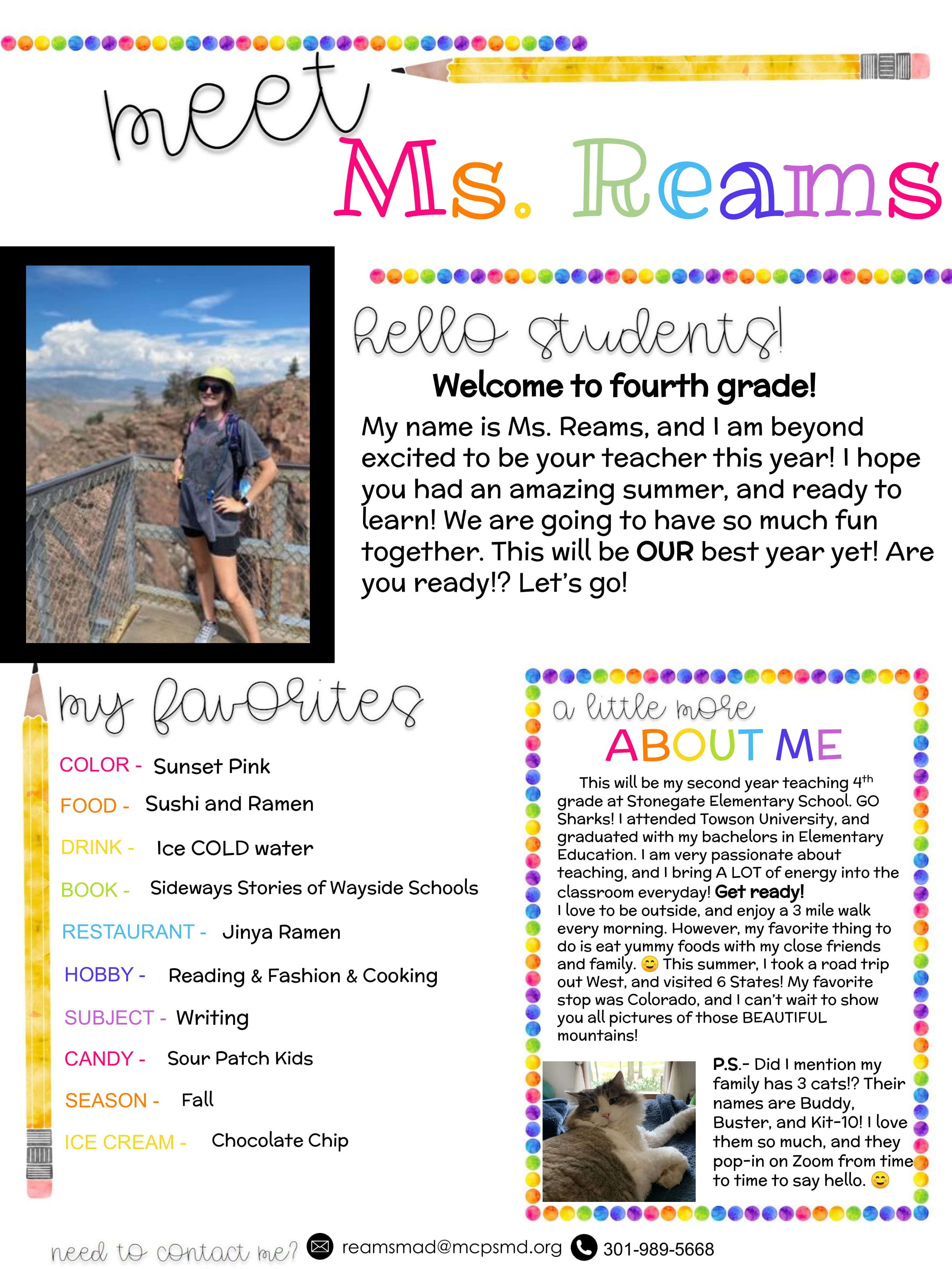 Ms. Reams | Stonegate ES
