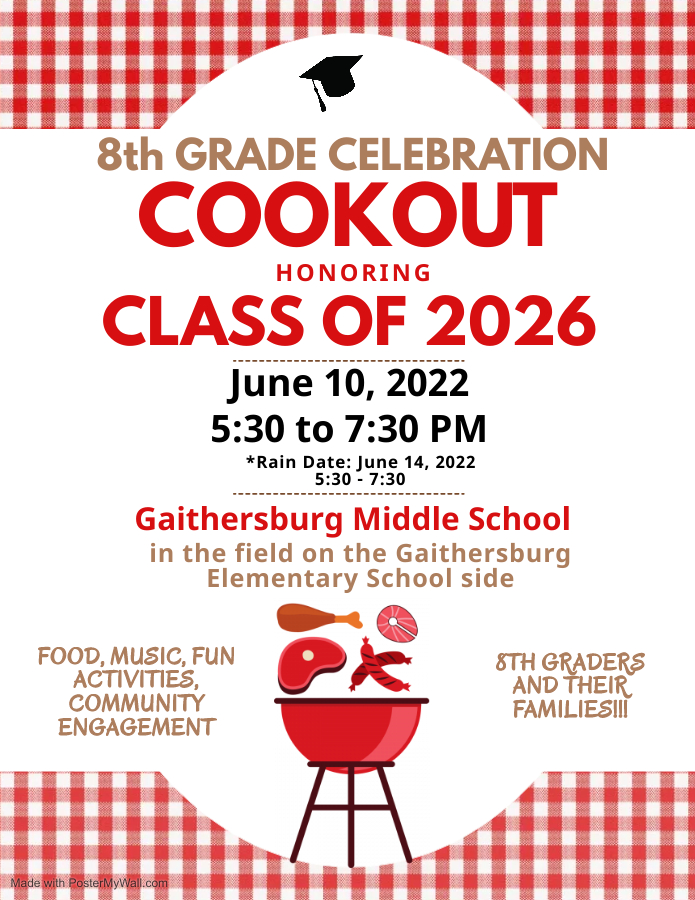 8th Grade End of Year Activities | Gaithersburg MS