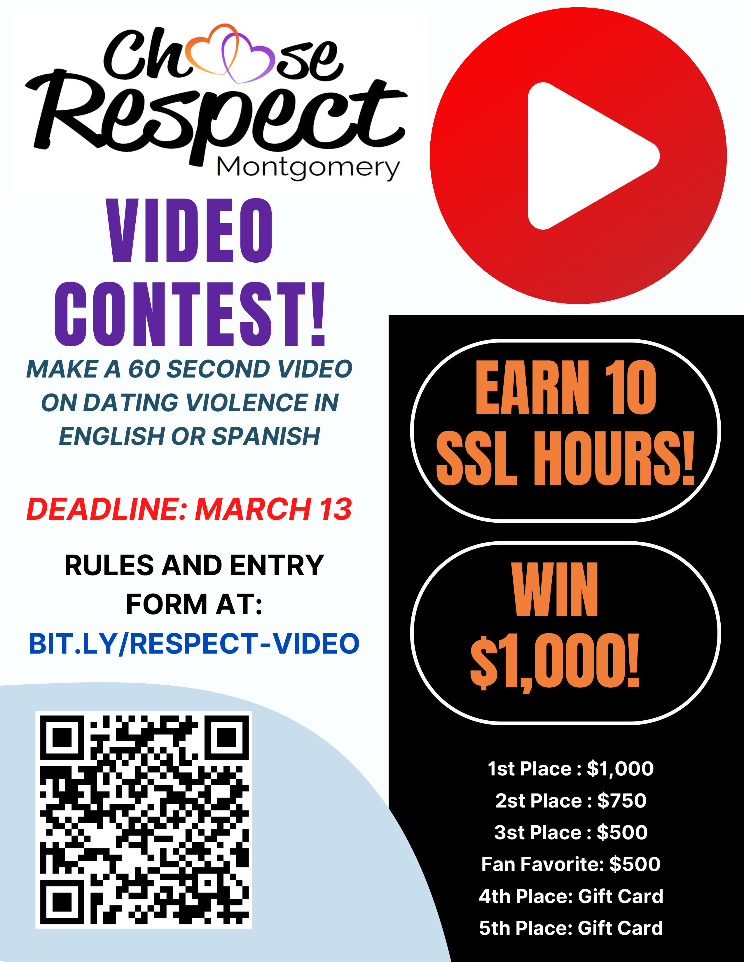 Enter the Annual Choose Respect Video Contest! | Gaithersburg MS